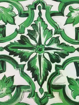 Dolce & Gabbana Majolica Print Cushion