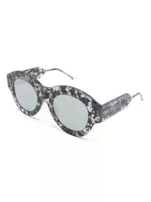 Thom Browne Round Frame Sunglasses - Grey