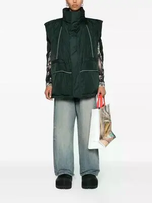 Balenciaga Logo-print Padded Gilet