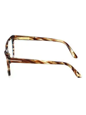 TOM FORD Tortoiseshell Square-frame Glasses