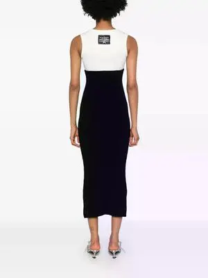 JEAN PAUL GAULTIER Madone Ribbed-knit Dress