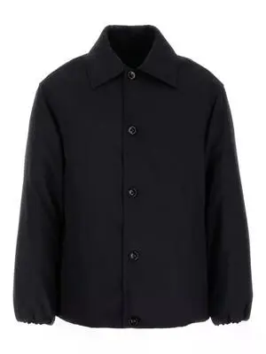 JIL SANDER Button-up Shirt Jacket - Blue