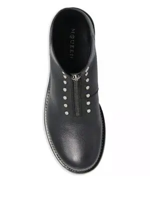 Alexander McQueen Studded Zip Up Boots