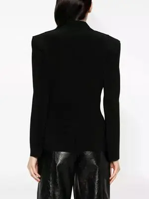 Norma Kamali Single-breasted Tailored Blazer