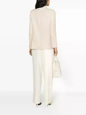 Max Mara Laura Double-breasted Linen Blazer