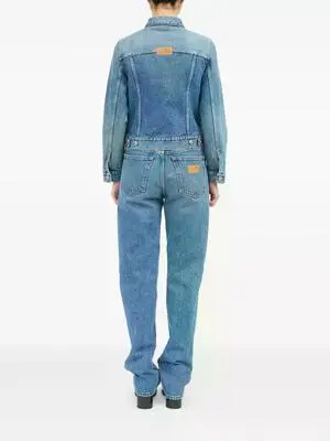 MAISON MARGIELA Two-tone Denim Jacket