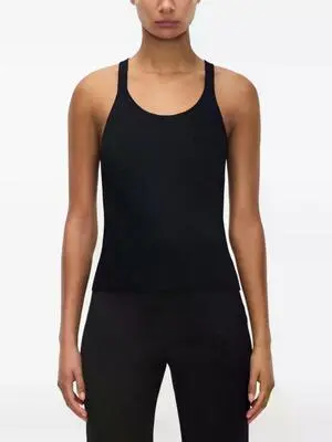 Adam Lippes Sleeveless Scoop Neck Tank Top