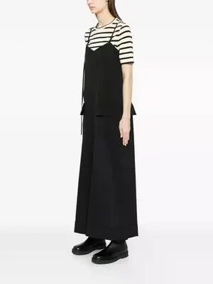 Yohji Yamamoto Sleeveless Wool Dungarees