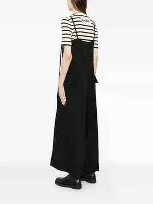 Yohji Yamamoto Sleeveless Wool Dungarees