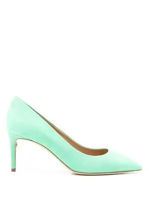 FERRAGAMO Salvatore Ferragamo Ilary Suede Pumps Green