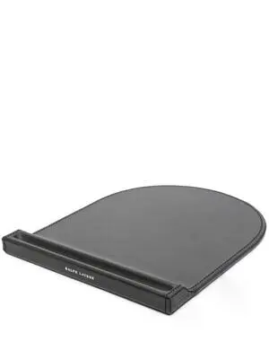 Ralph Lauren Brennan Leather Mouse Pad - Black