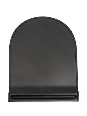 Ralph Lauren Brennan Leather Mouse Pad - Black