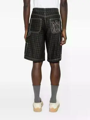 Amiri Geometric Print Shorts