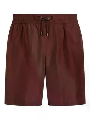 Dolce & Gabbana Drawstring Swim Shorts - Red