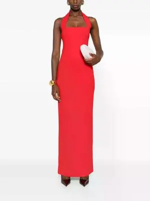Solace London Ilona Maxi Dress - Red
