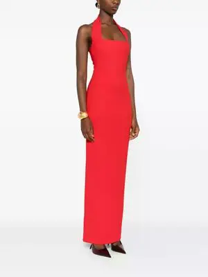Solace London Ilona Maxi Dress - Red