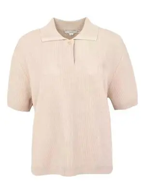 Vince Ribbed Polo Shirt