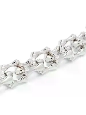 Eddie Borgo Bamboo Link Bracelet - Silver