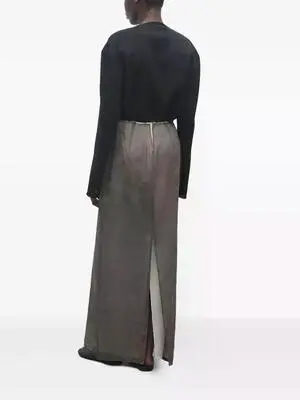 THE ROW Zaira Front-slit Maxi Skirt