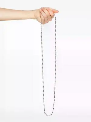 Eddie Borgo Bambu Link Necklace - Silver