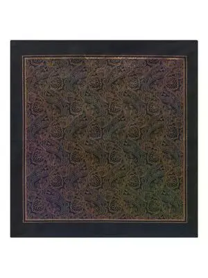 Etro Paisley-pattern Scarf - Black