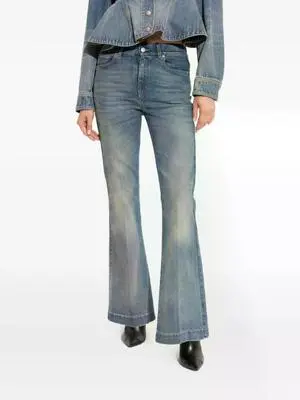 Alexander McQueen Flared Leg Jeans