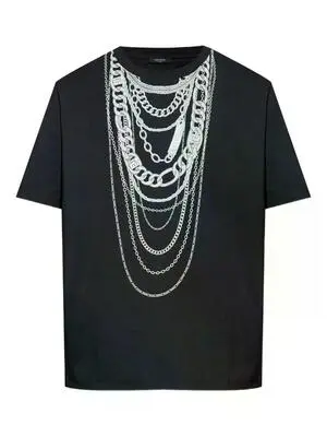 Balmain Chain-print T-shirt