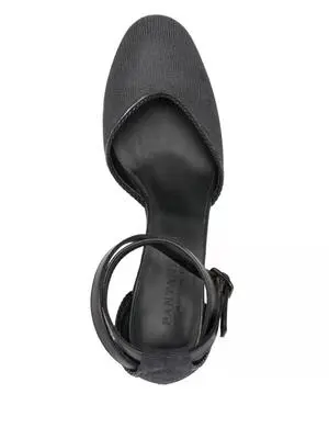 PANTANETTI Leather Sandals With Ankle Strap