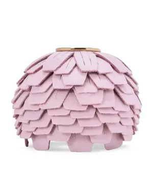 Loewe Calfskin Flower Personalisation Charm - Pink