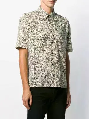 Saint Laurent Zebra Print Shirt