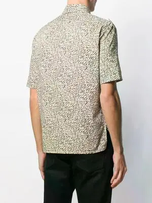 Saint Laurent Zebra Print Shirt