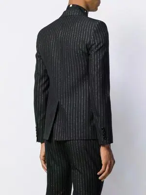 Saint Laurent Metallic Stripes Blazer