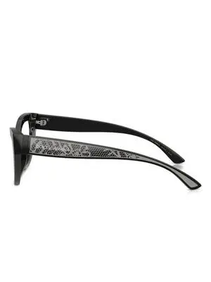 Dolce & Gabbana Cat Eye Frame Glasses - Black