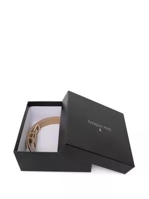 Patrizia Pepe Logo Buckle Belt