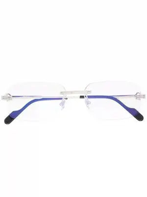 Cartier Rimless Square Frame Eyeglasses