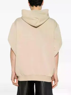 MAISON MARGIELA Sleeveless Cotton-blend Hoodie