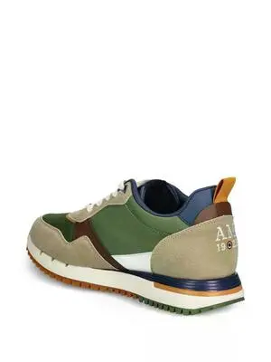 AERONAUTICA MILITARE Panelled Lace-up Sneakers - Green