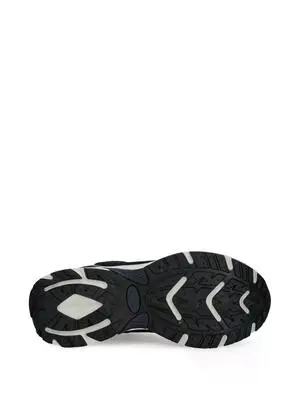 AERONAUTICA MILITARE Navy Mesh-paneled Running Sneakers