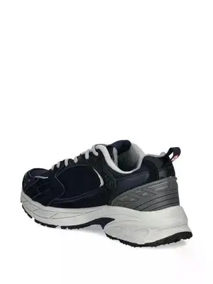 AERONAUTICA MILITARE Navy Mesh-paneled Running Sneakers