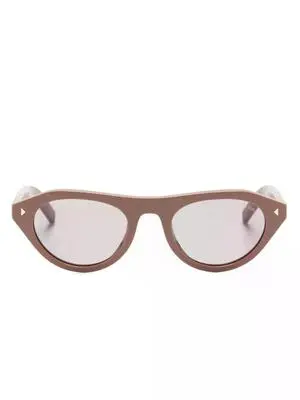 Prada Cat Eye Frame Sunglasses - Neutrals