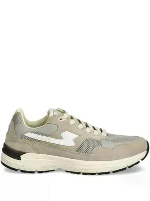 S.W.C STEPNEY WORKERS CLUB Stepney Workers Club Amiel S-Strike Raw Suede Sneakers Lt.grey