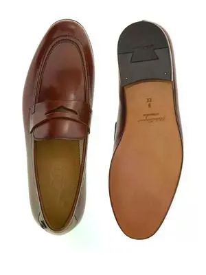 FERRAGAMO Calf Leather Penny Loafers