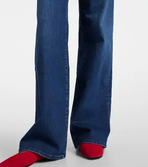 FRAME Le Slim Palazzo Wide-leg Jeans - Blue