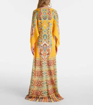 Etro Printed Maxi Dress