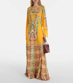 Etro Printed Maxi Dress