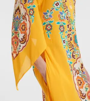 Etro Printed Maxi Dress