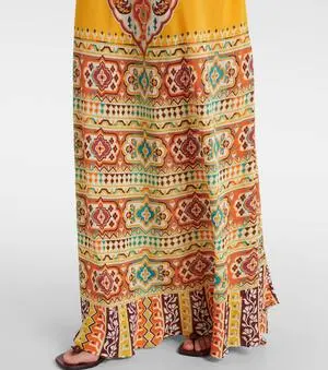 Etro Printed Maxi Dress