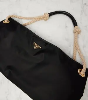 Prada Marinier Large Re-nylon Shoulder Bag - Black