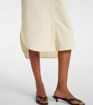 TOTEME Cotton Poplin Shirt Dress