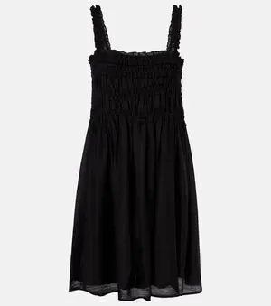 Tory Burch Smocked Mini Dress